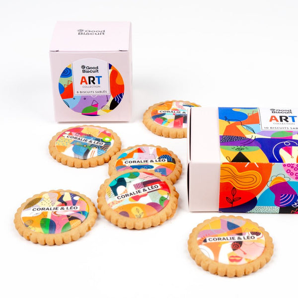 Biscuits personnalisés Collection Art – Le Good Biscuit
